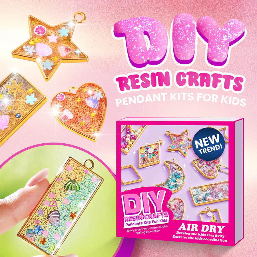 DIY Resin Pendant Kits For Kids – Hotjoiestore